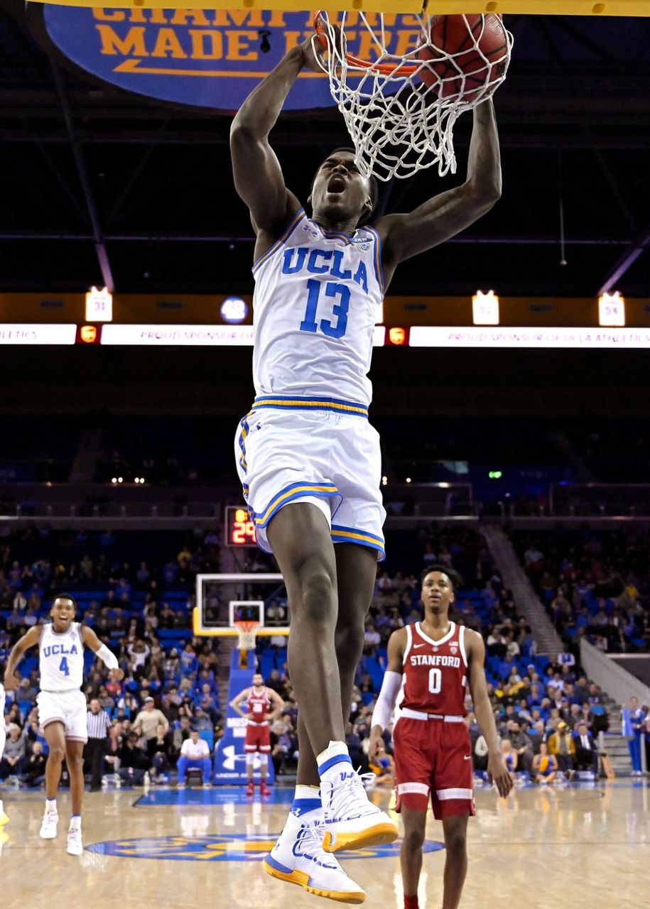 UCLA beats Stanford 92-70, snaps skid in Bartow's debut