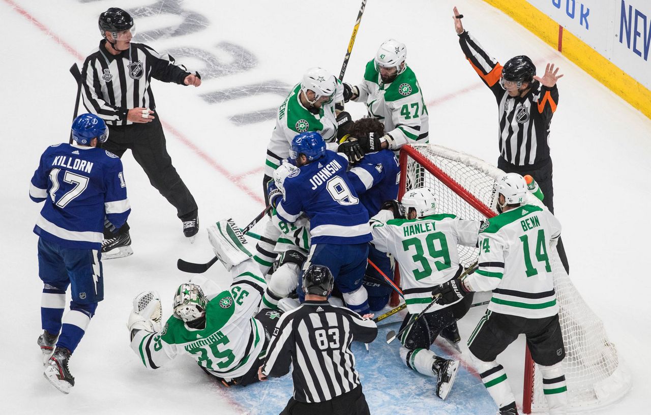 Stanley Cup on display for Stars-Lightning Game 1 of final