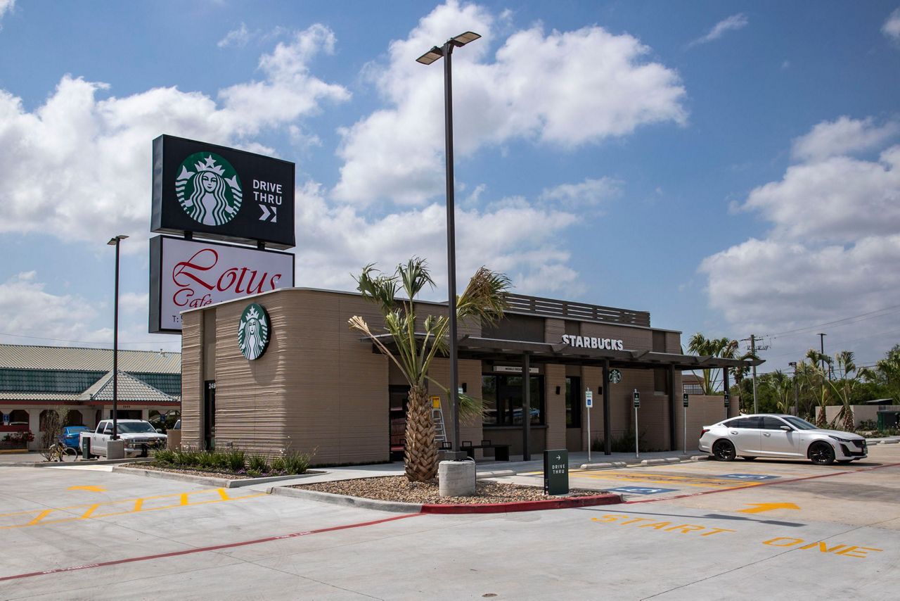 Starbucks' new drive-thru in Texas is the coffee giant's first 3D ...