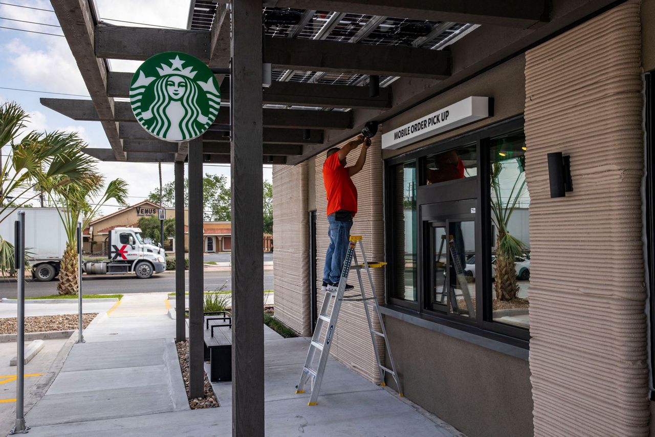 Starbucks' new drive-thru in Texas is the coffee giant's first 3D ...