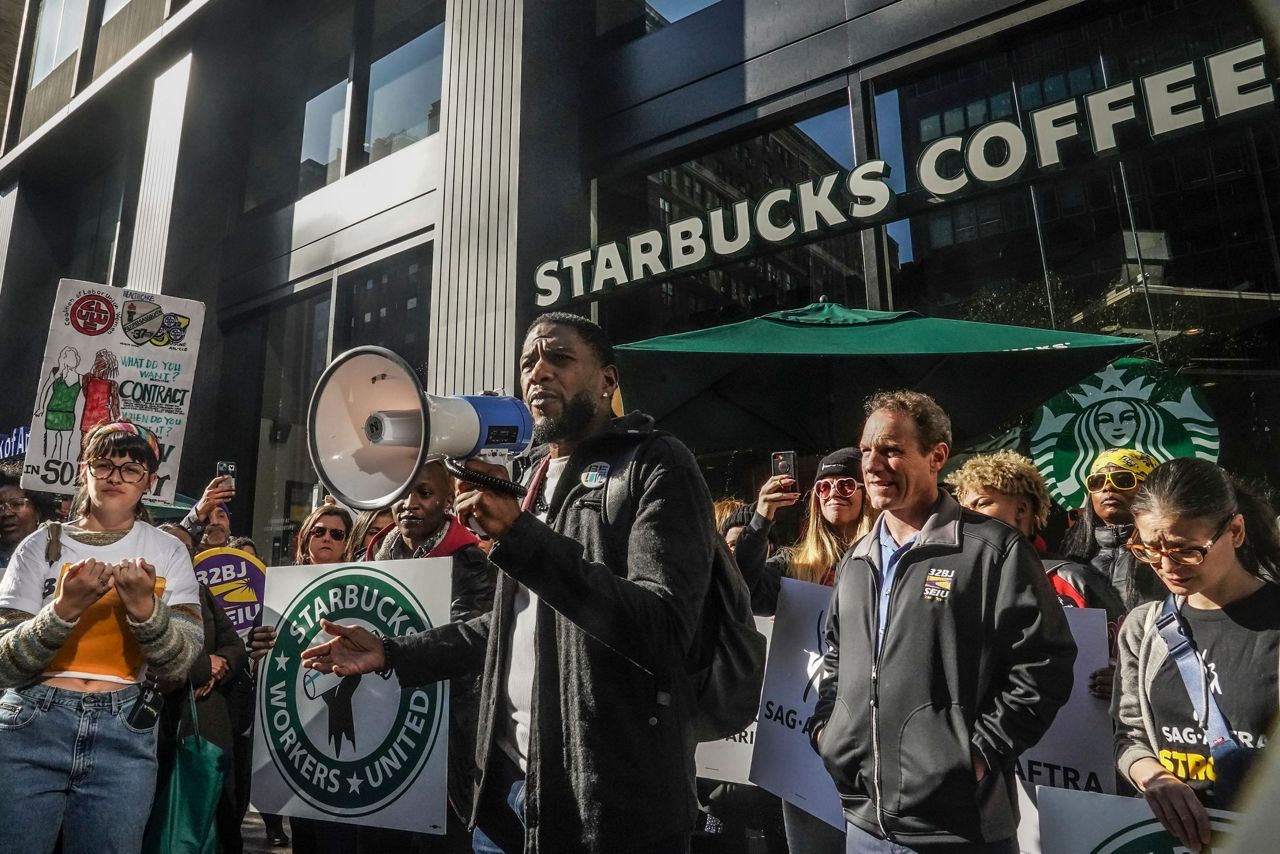 Thousands of Starbucks workers are expected to go on a one-day strike