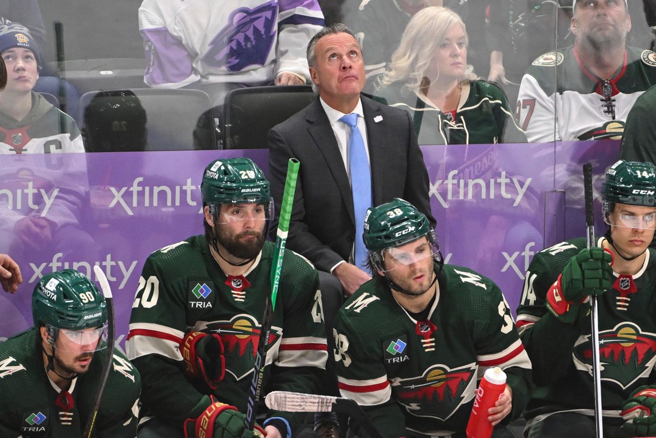Minnesota Wild fire coach Dean Evason, assistant Bob Woods after losing ...