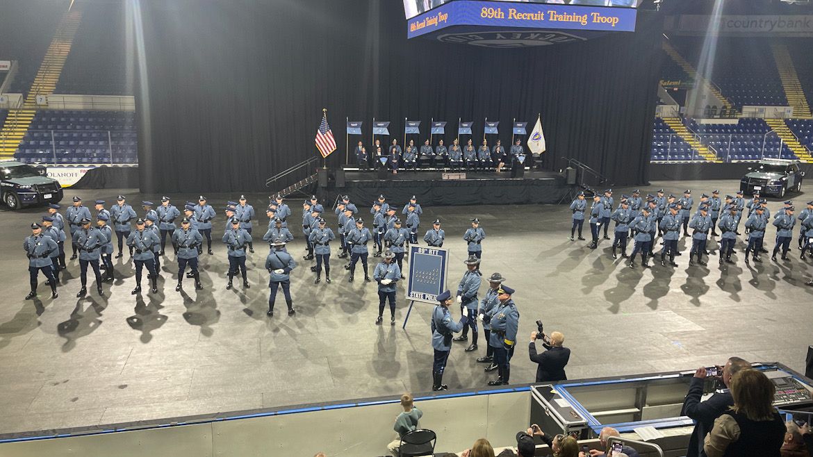 Massachusetts State Police hold 89th RTT graduation ceremony