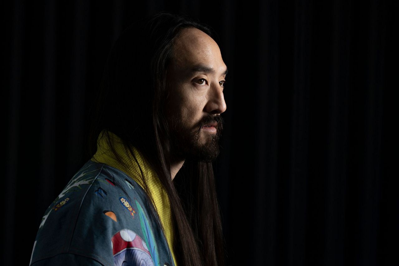Steve Aoki builds a universe on 'HiROQUEST 2: Double Helix.' He also ...