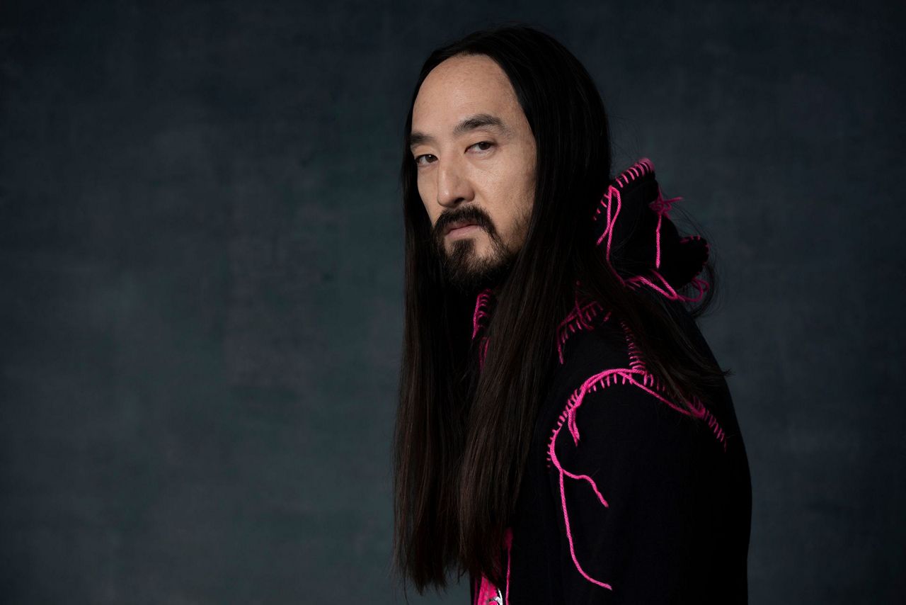 Steve Aoki builds a universe on 'HiROQUEST 2: Double Helix.' He also ...