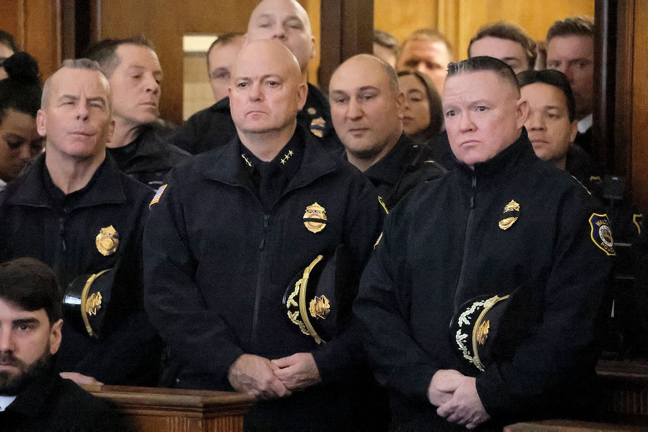 Officer and utility worker killed in hit-and-run crash; suspect also ...