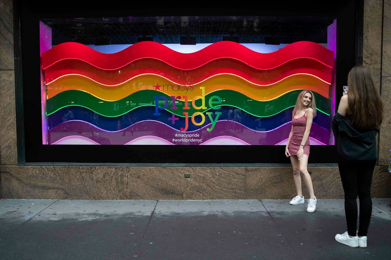 A retail rainbow: Vendors mark LGBTQ Pride on sales racks