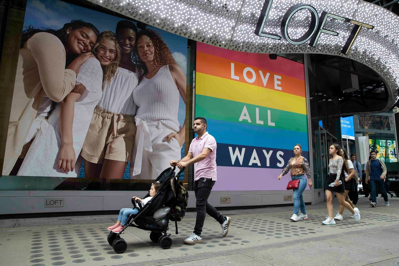 A retail rainbow: Vendors mark LGBTQ Pride on sales racks