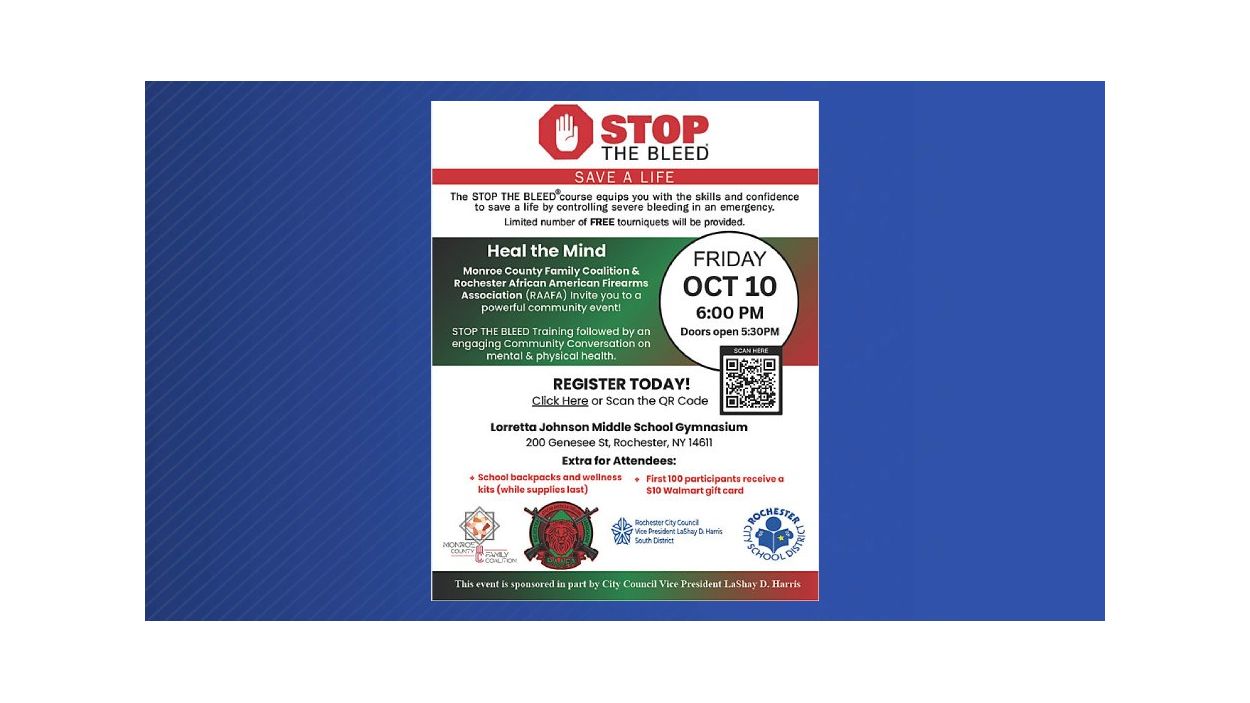 Stop The Bleed event offers training and resources