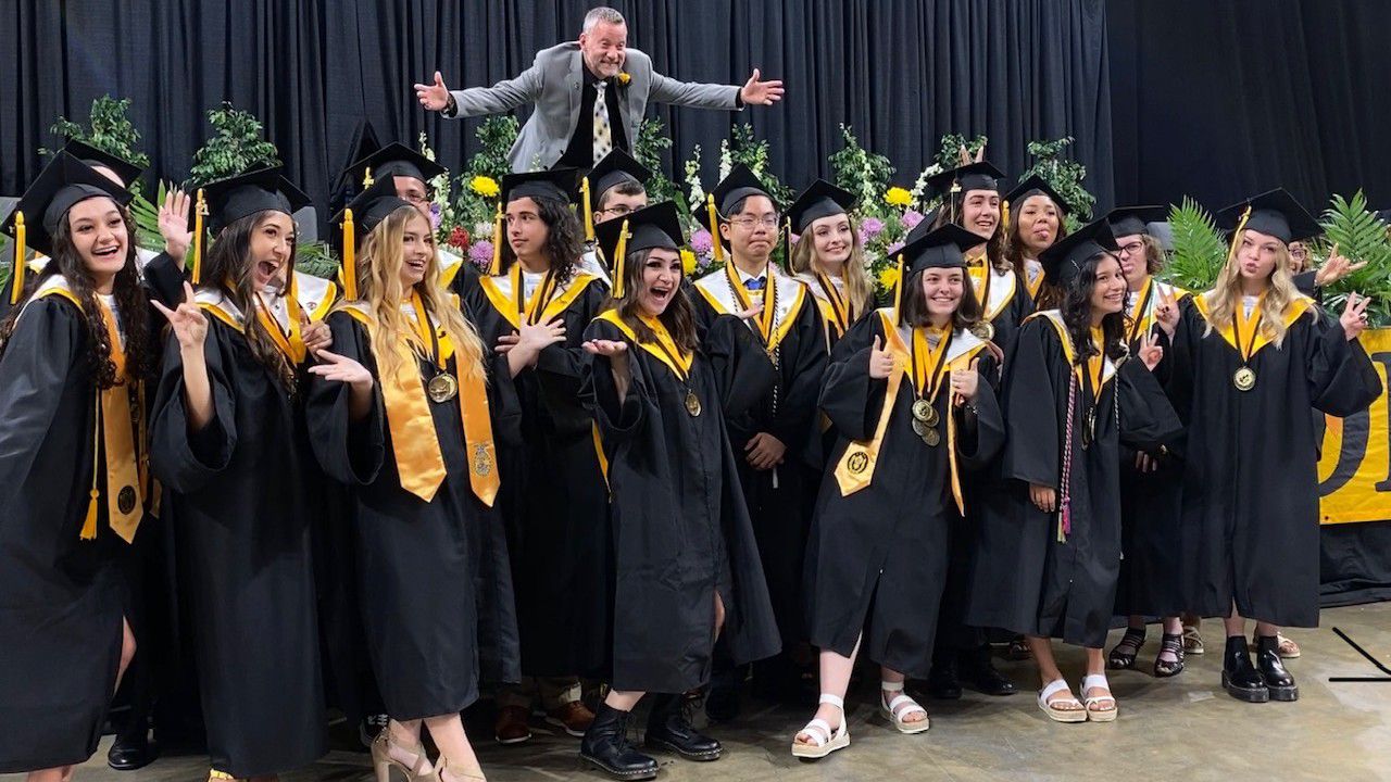 Graduation ceremony ends historic chapter for students