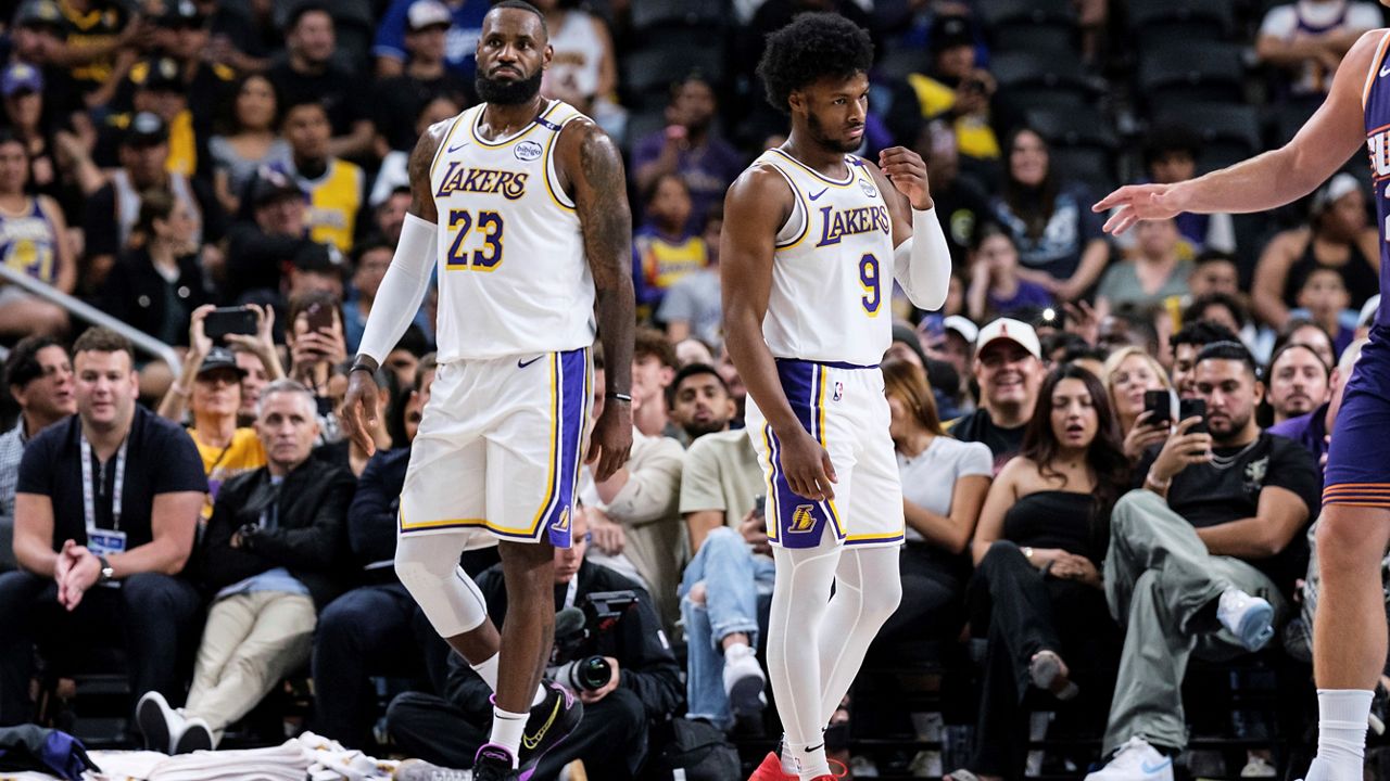 Lakers season tips off with all eyes on LeBron, Bronny