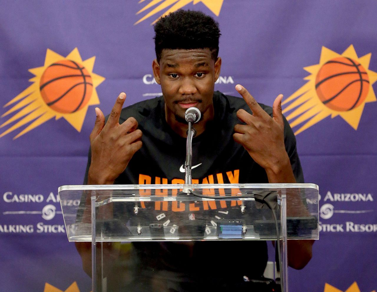 Ayton works out for Suns, says 'I know I'm going No. 1'