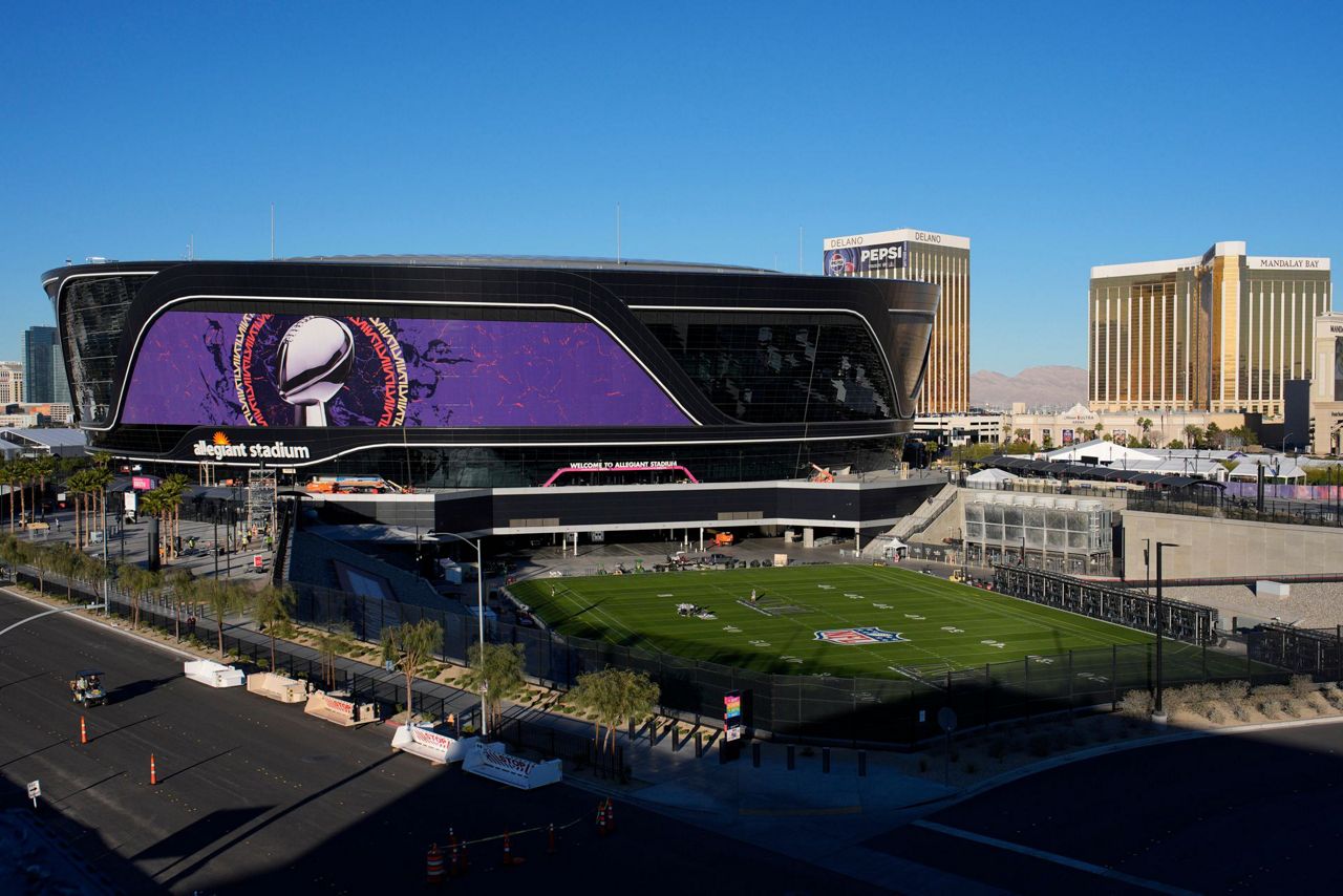 Allegiant Stadium's roll-out field, space station look to be center ...