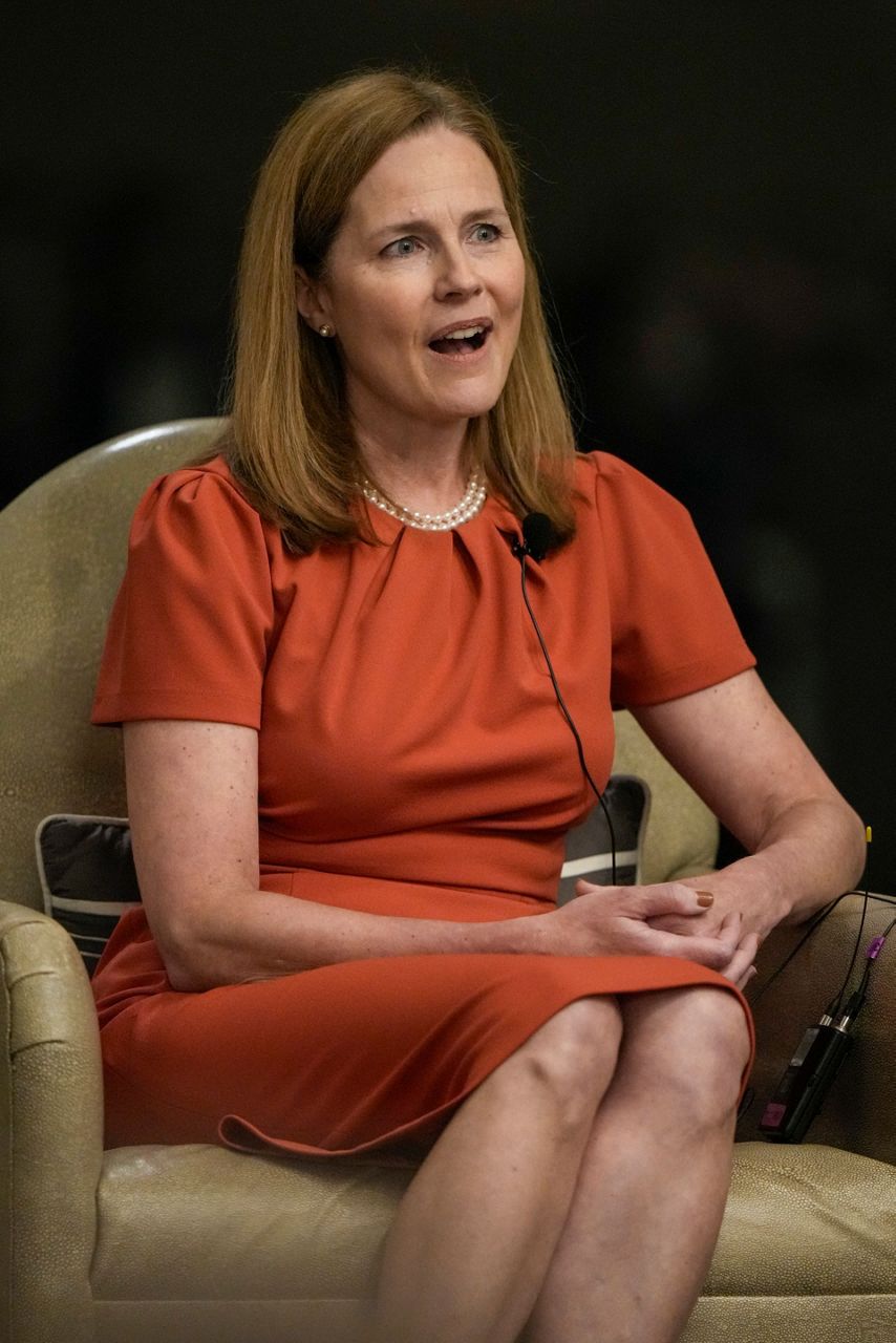 US Supreme Court Justice Barrett says she welcomes public scrutiny of court