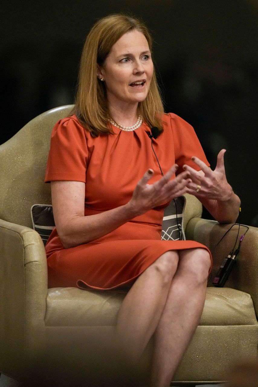 US Supreme Court Justice Barrett says she welcomes public scrutiny of court