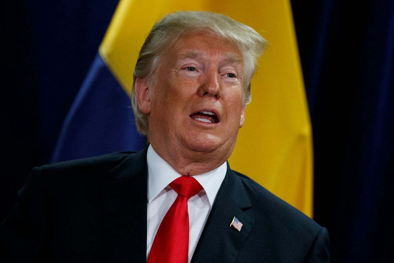 World leaders laugh as Trump boasts of his achievements