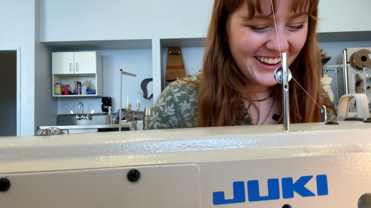 Student uses food waste to create new materials