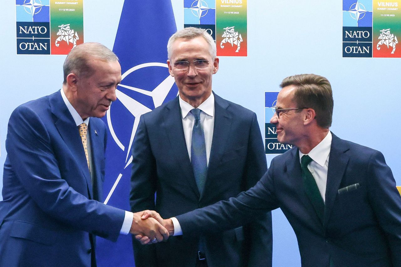 Turkey formally ratifies Sweden's NATO membership, leaving Hungary as only ally yet to endorse it