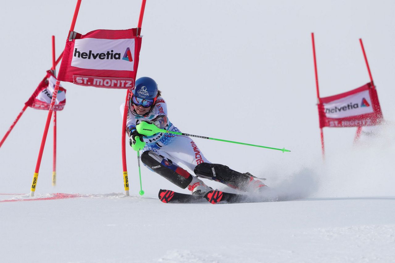 Vlhova wins World Cup parallel slalom in Shiffrin's absence