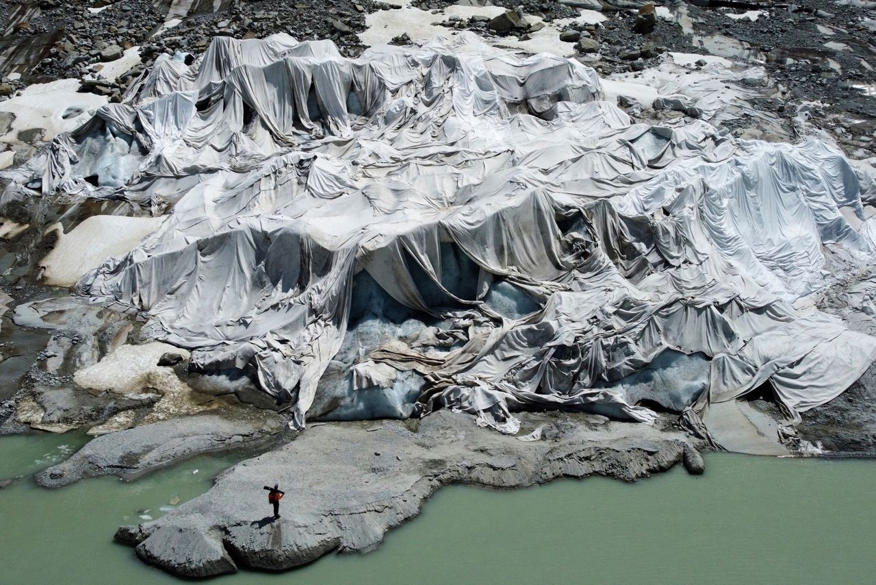 Swiss glaciers shrank 3% this year, the fourth-biggest retreat on ...