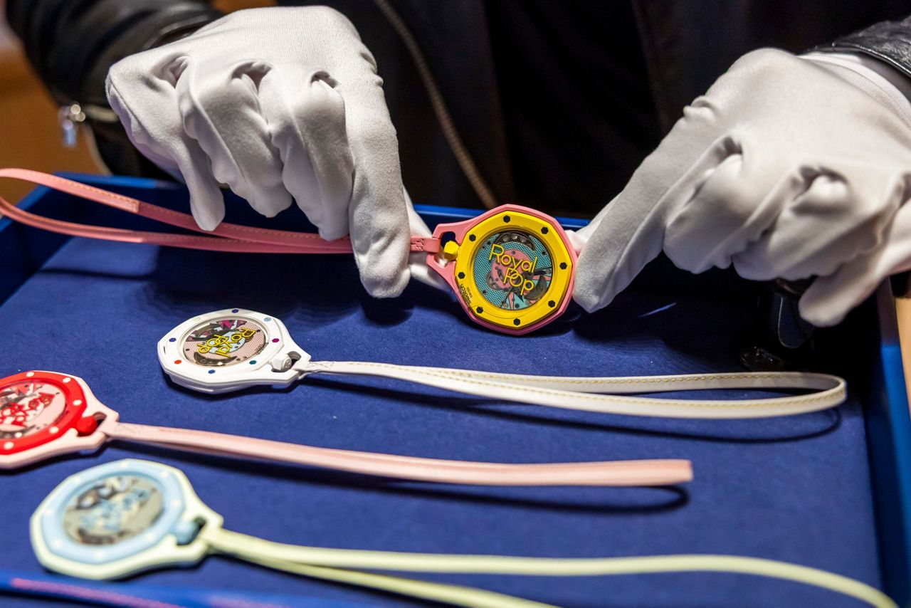 A new Swatch model is introduced, and a case study in overexcited 'drop ...