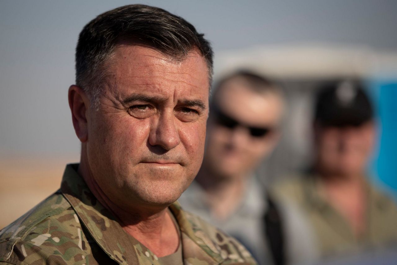 US troops at Syria base say they'll keep pressure on IS