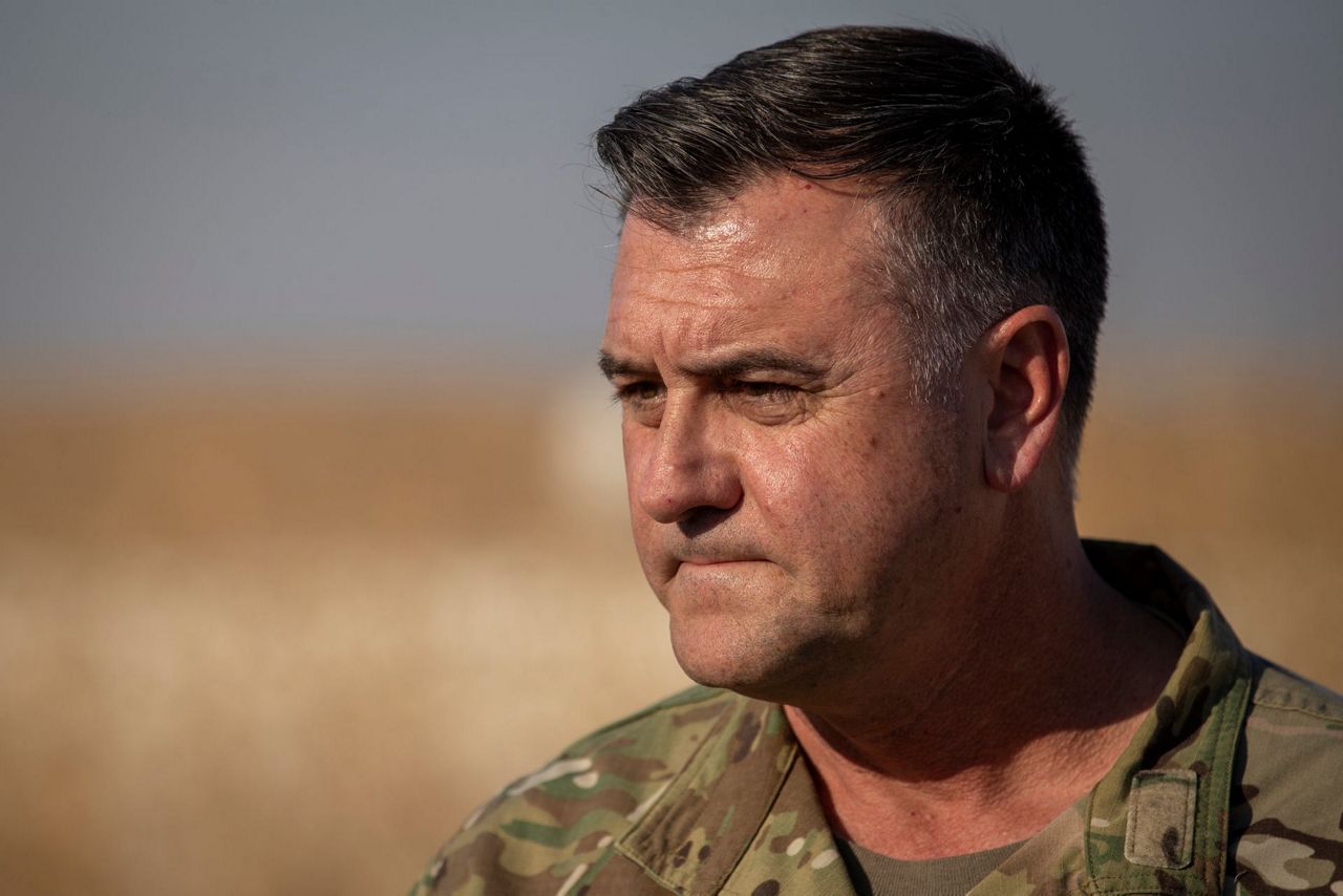 US troops at Syria base say they'll keep pressure on IS