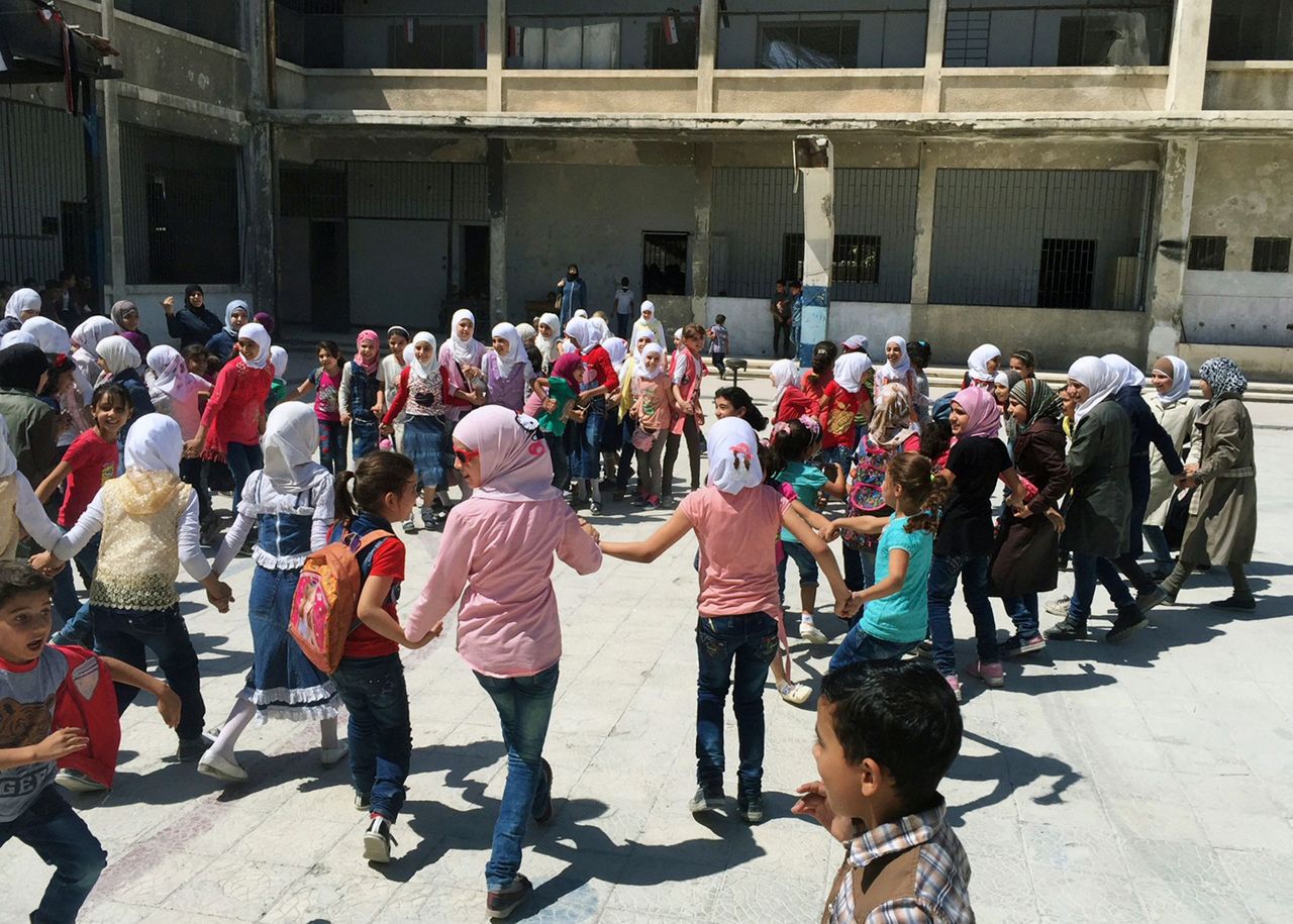 Back to school, but not for all of Syria's children