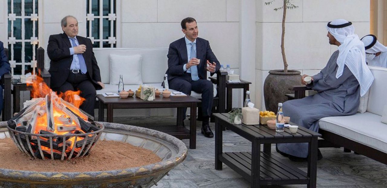 Syria's Assad visits UAE, 1st trip to Arab country since war
