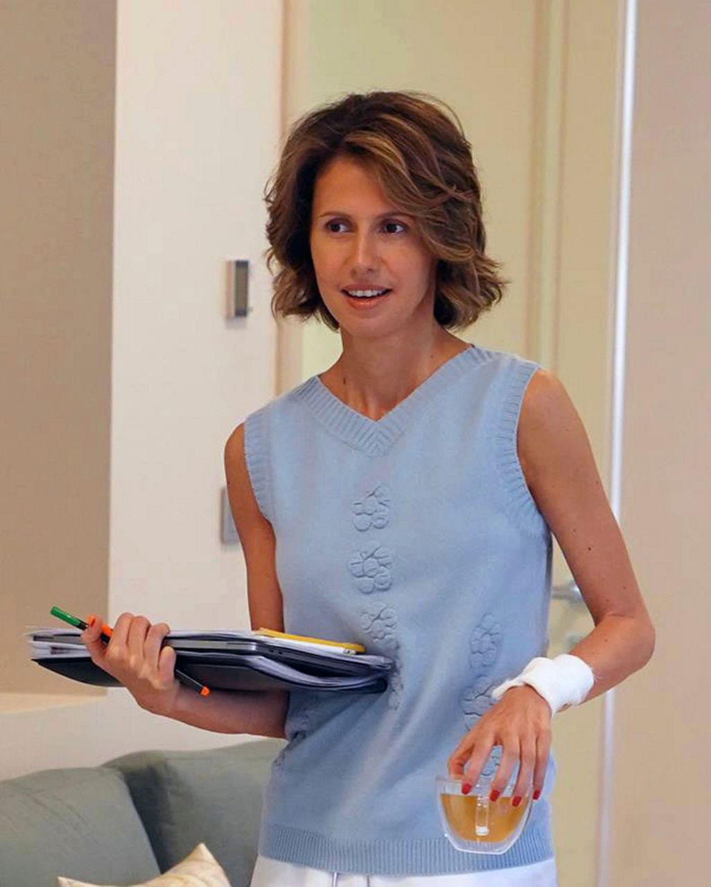 Damascus: Syria's first lady starts breast cancer treatment