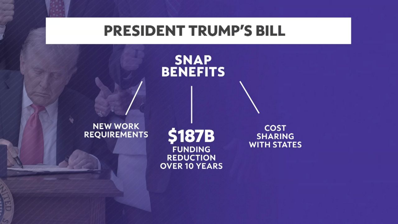 Trump's spending plan cuts billions from SNAP funding