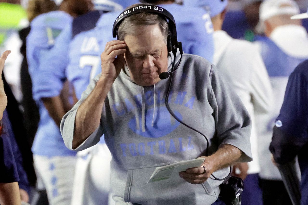 Belichick loses college coaching debut as TCU uses 2 defensive TDs on ...