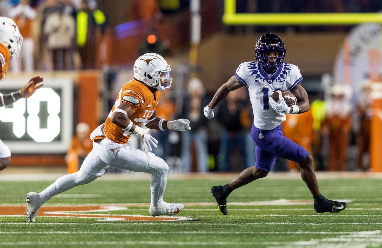 No. 4 TCU tops No. 18 Texas 17-10 to earn Big 12 title berth