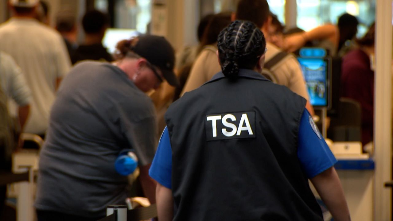 DHS funding lapse means TSA officers working without pay