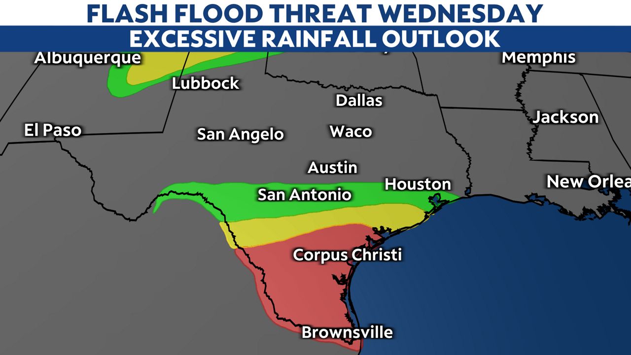 Tropical Storm Alberto brings heavy rain across south Texas