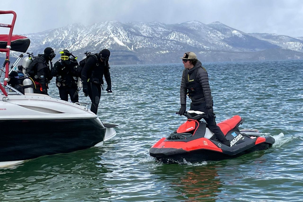 No sea serpents, mobsters but Tahoe trash divers strike gold