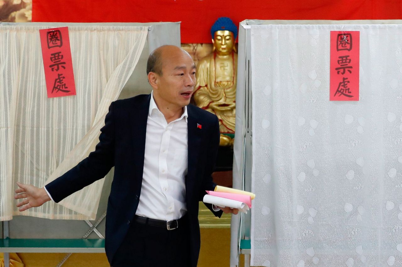 Taiwan votes with future of its democracy on the line