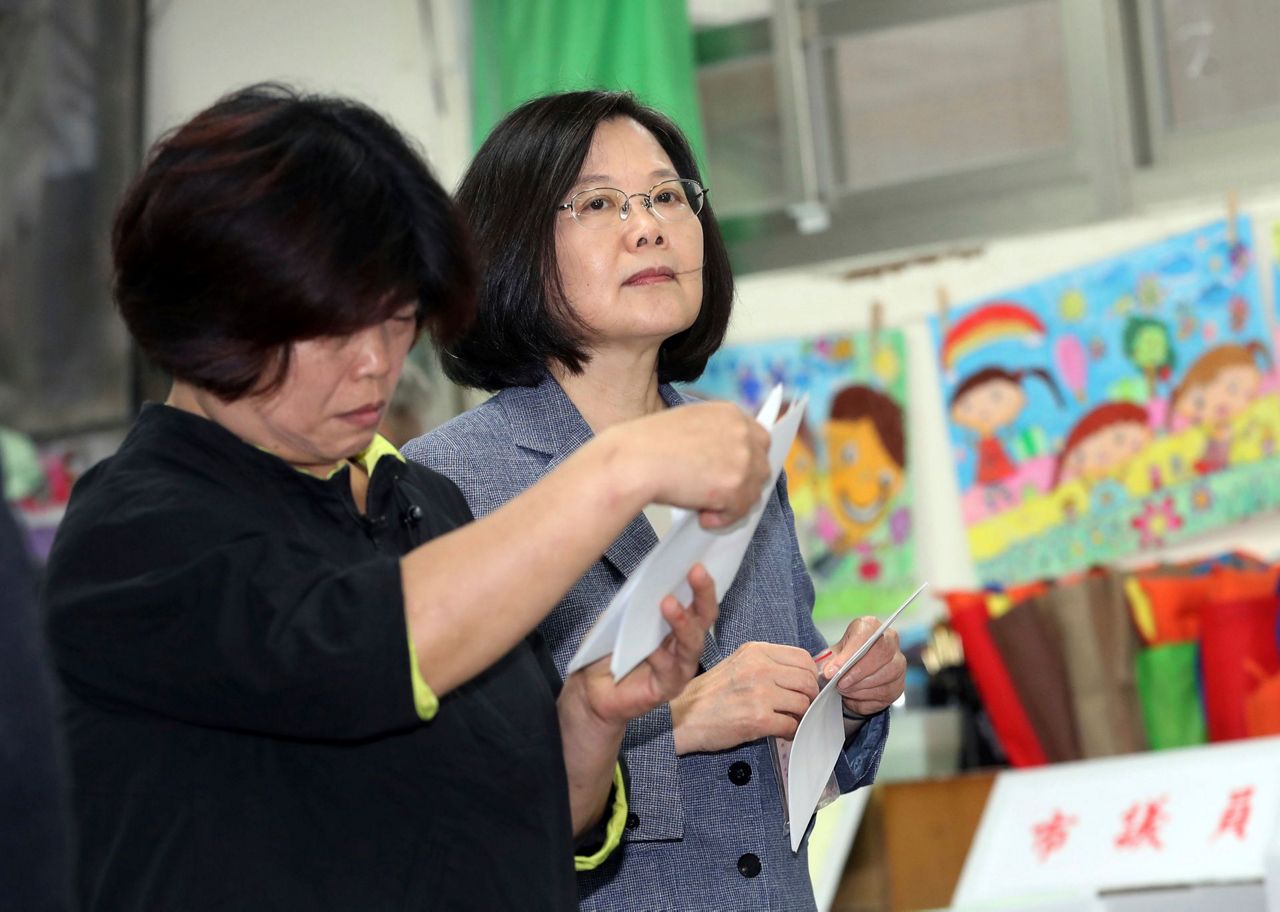 Taiwan votes in local elections with Beijing in background