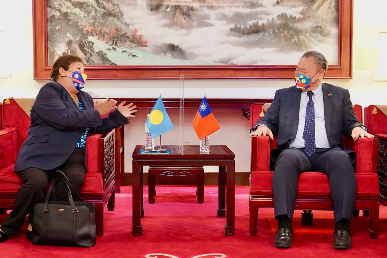 Palau VP delegation quarantined in Taiwan after 2 get virus