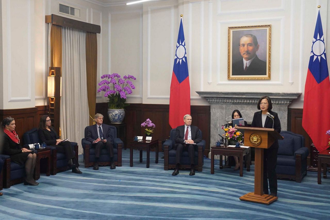 US delegation praises Taiwan's democracy after pro-independence ...