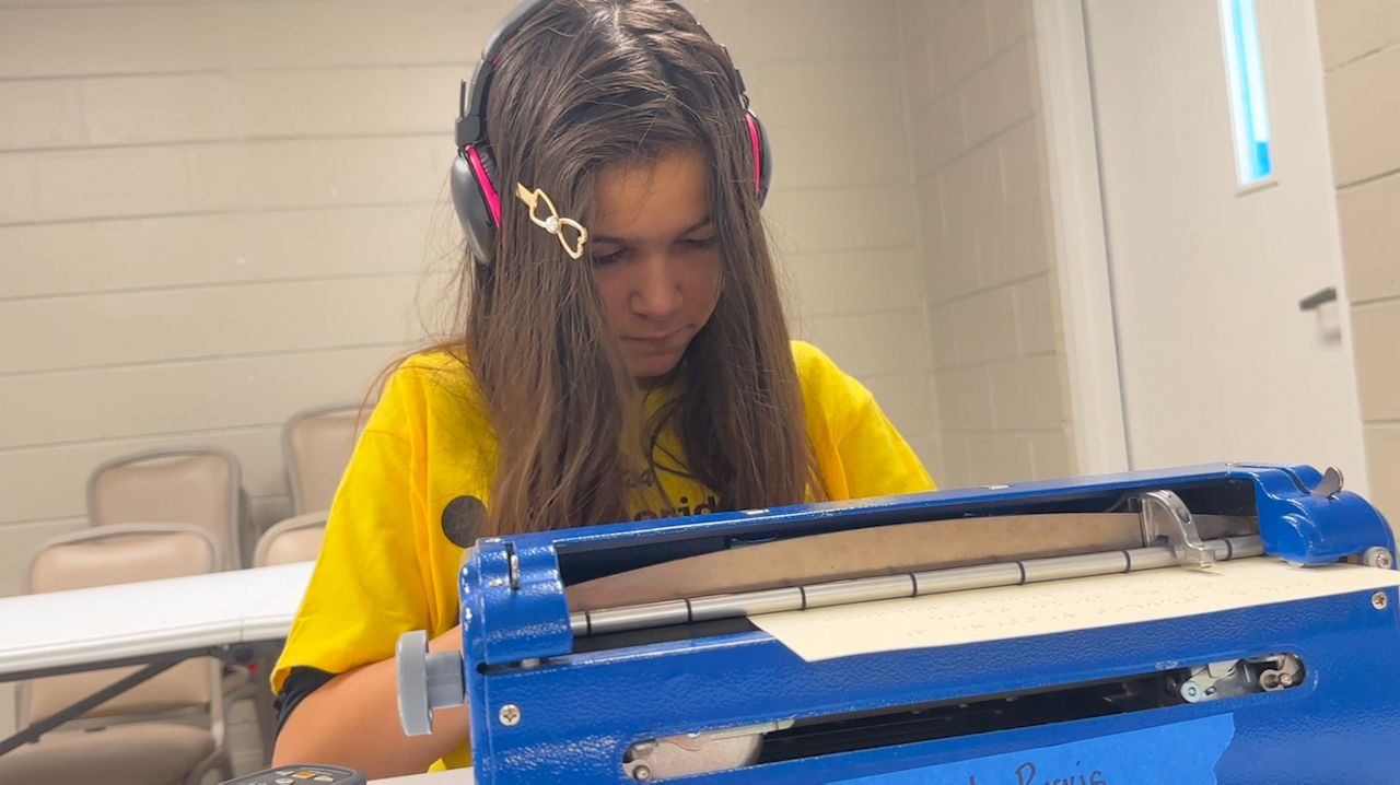 Students compete at West Florida Regional Braille Challenge
