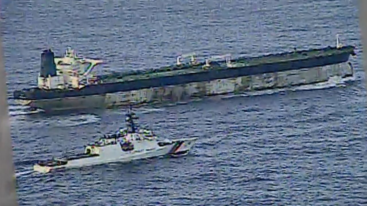 U.S. seizes 2 sanctioned oil tankers linked to Venezuela