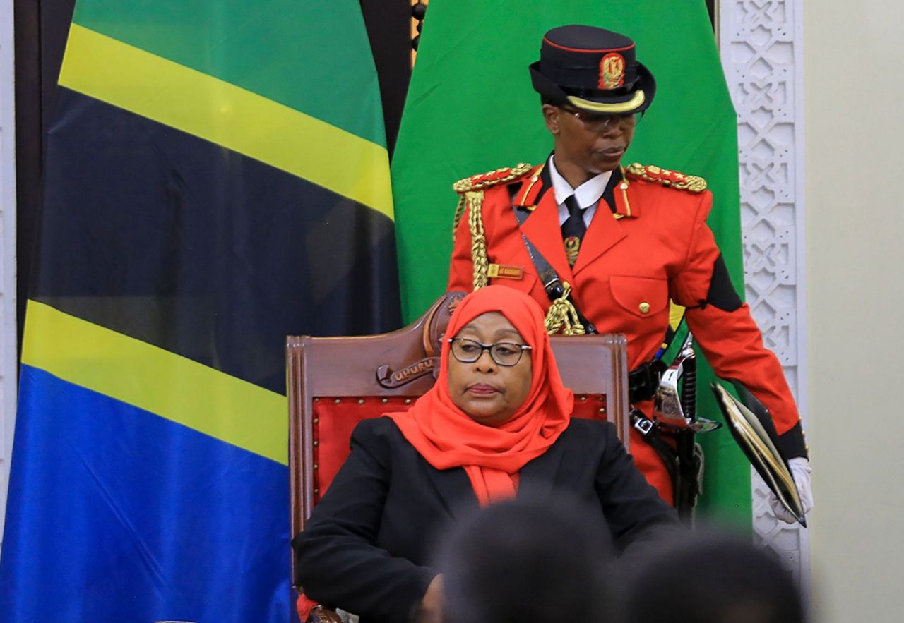 Samia Suluhu Hassan becomes Tanzania's first woman president