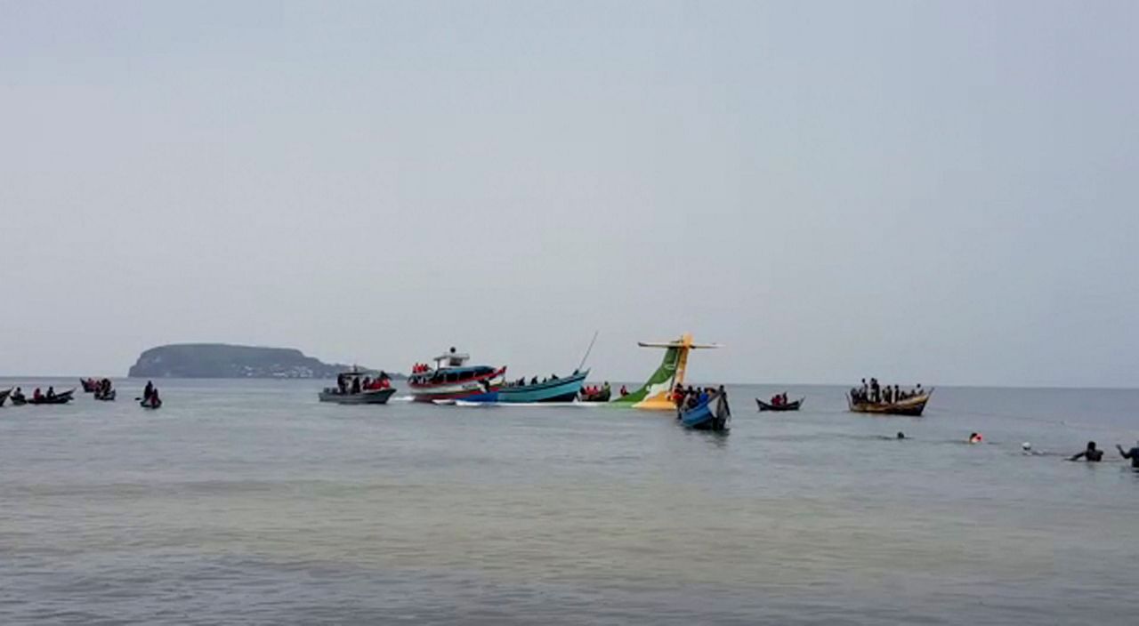 Reports: Precision Air plane crashes into lake in Tanzania