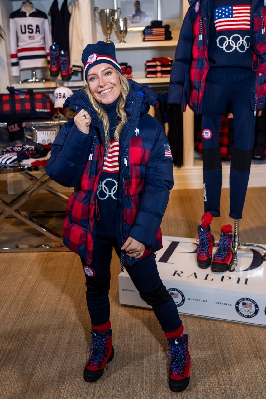 Ralph Lauren rolls out buffalo plaid for Team USA in Beijing