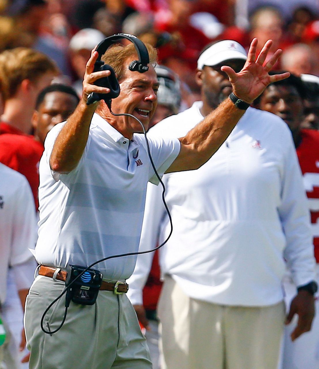 Bad press for No. 1 Alabama? Saban says yes, please
