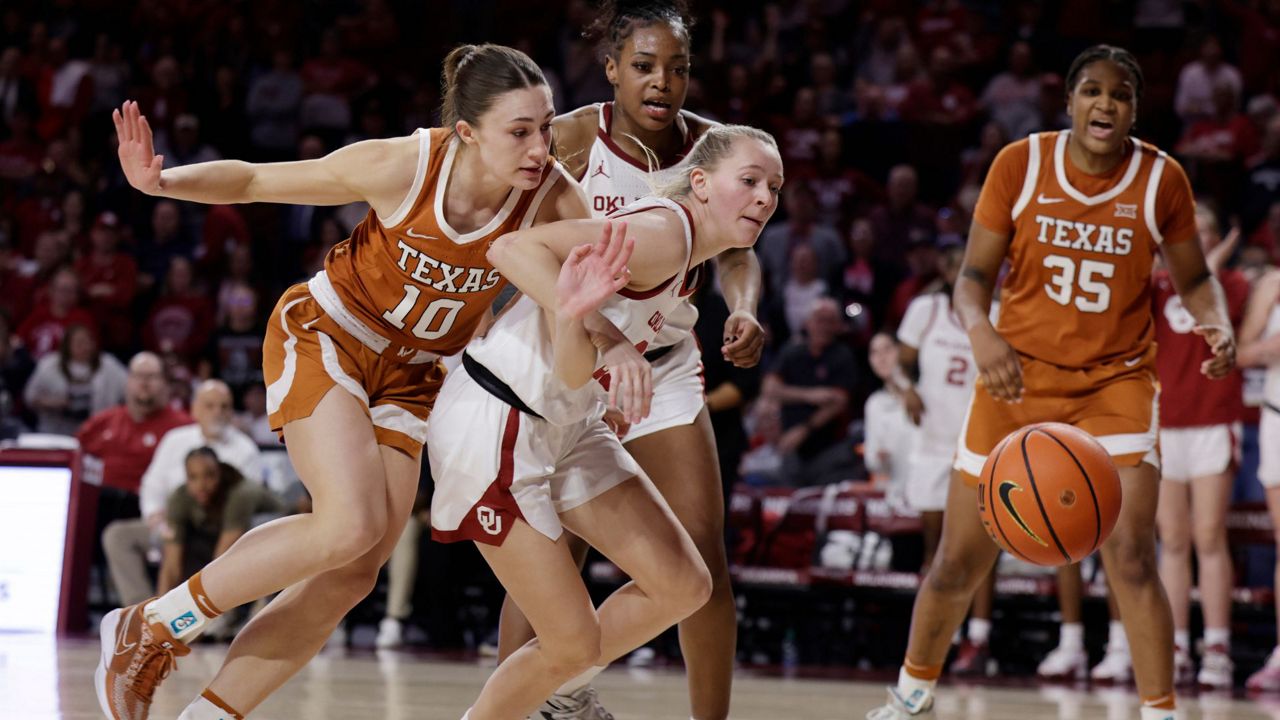 No. 20 Oklahoma pushes past No. 3 Texas