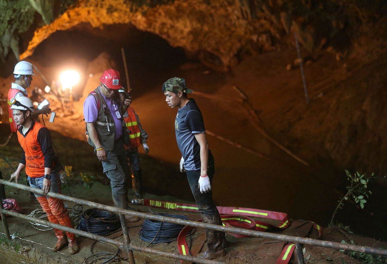 AP Explains: Why cave search for Thai boys is so complicated