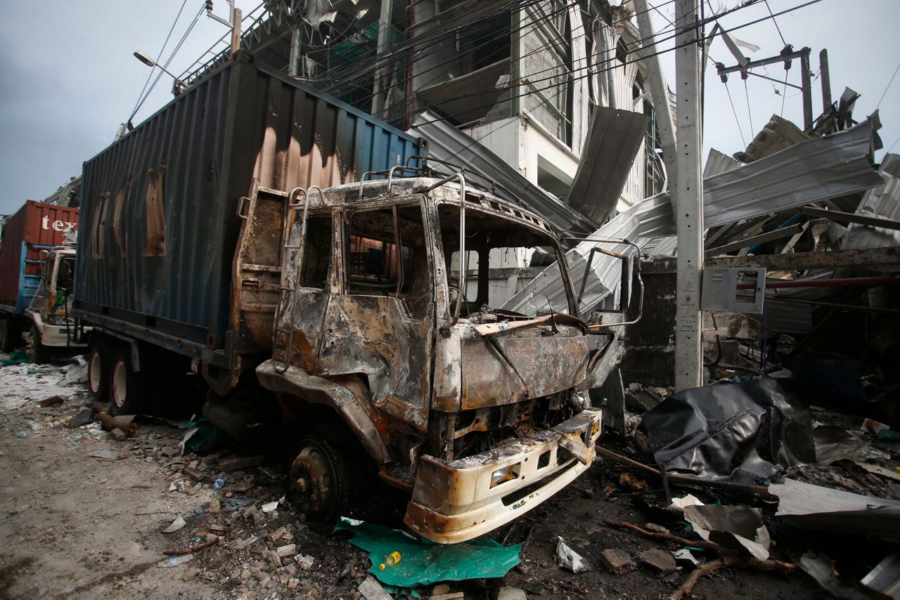 Blast at Thai factory shakes Bangkok airport, area evacuated