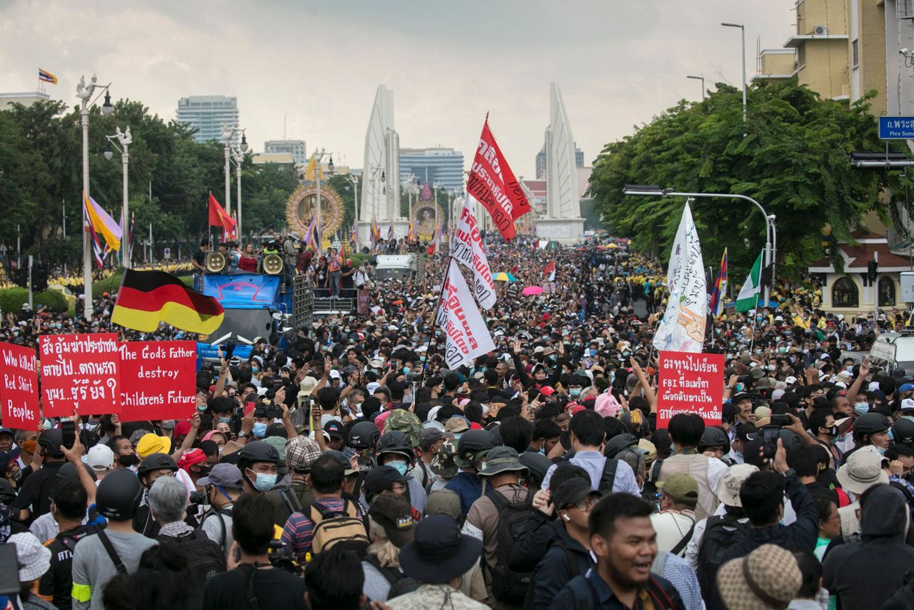 Thai protest rally plans complicated by king's itinerary